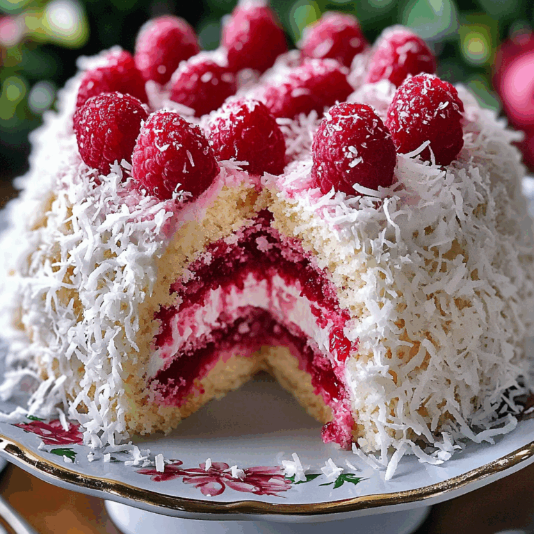 Snowball Cake Recipe – 7 Irresistible Reasons to Try This Raspberry ...