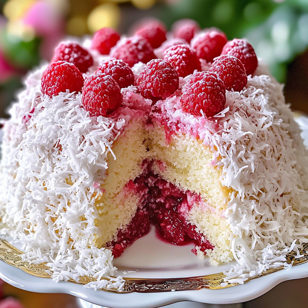 Snowball Cake Recipe – 7 Irresistible Reasons to Try This Raspberry ...